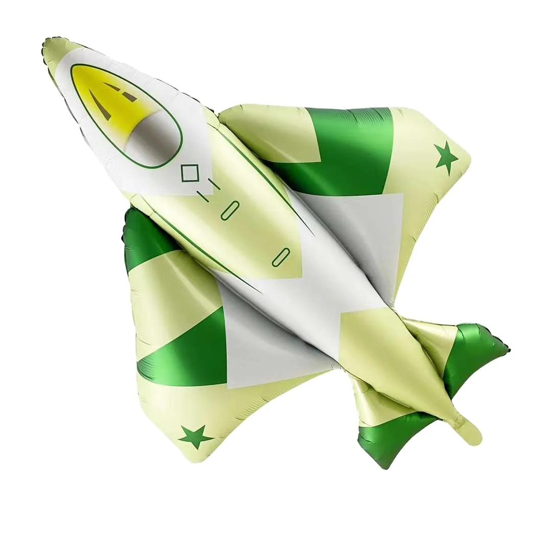 18" Army Happy Birthday Balloon Army Tank and Jet Fighter Party ...