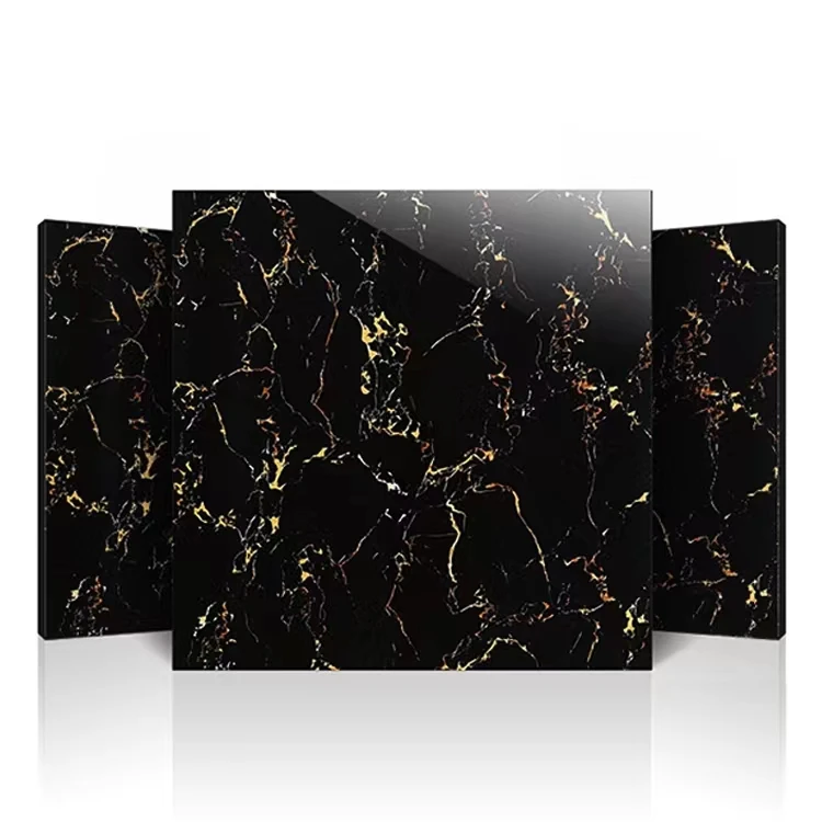 Black Marble Slabs Floor Wall Cladding Luxury Stone For Hotels ...