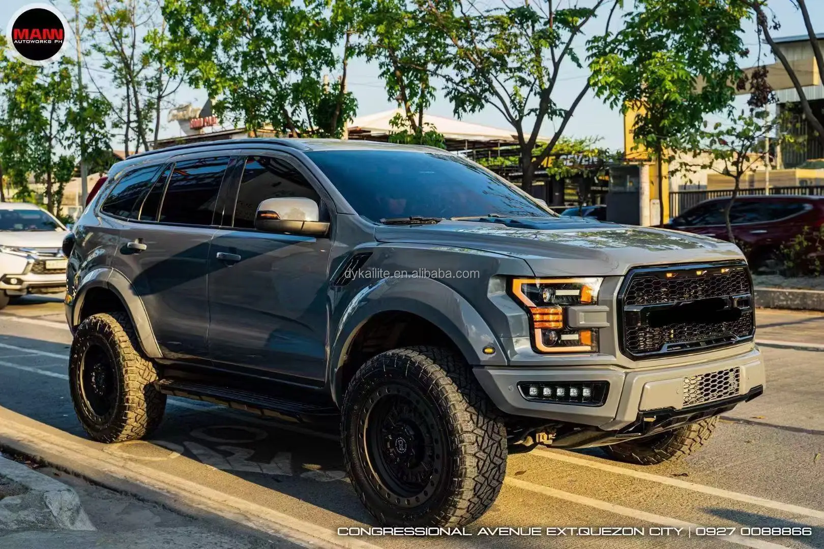 Klt High Quality Front Bumper Facelift With Lamp And Fender Body Kits ...