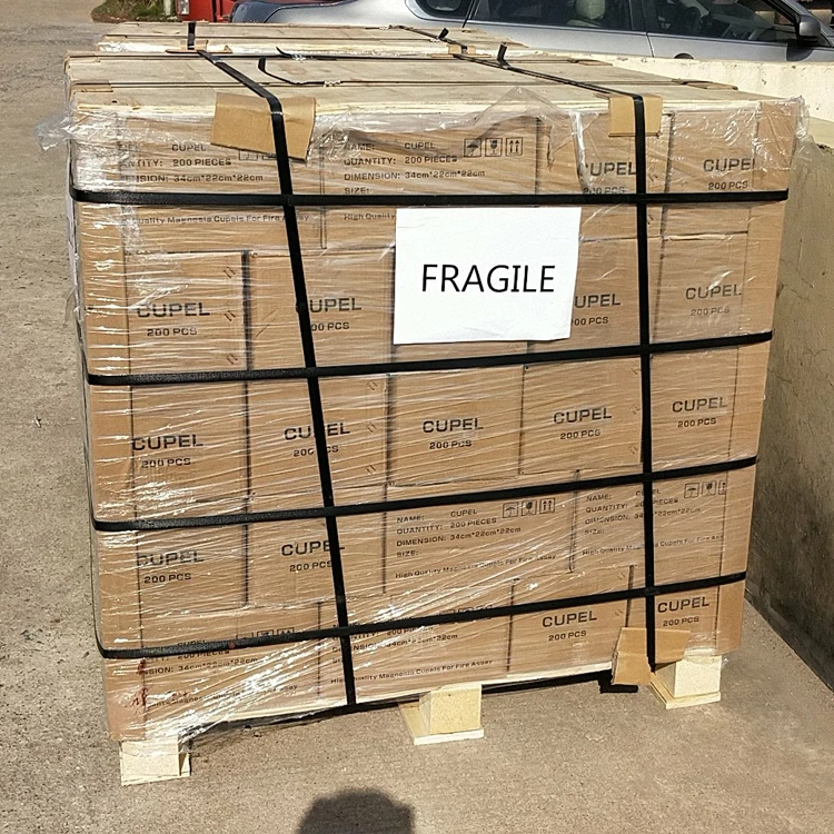 6a 7a 8a Magnesite Fire Clay Assay Cupels For Gold Assaying - Buy Fire ...