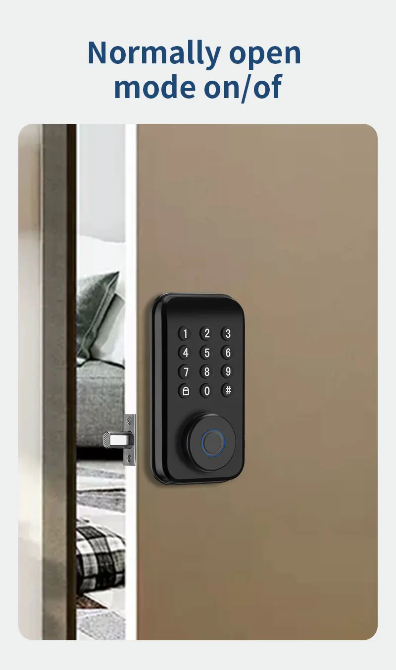 New Arrival Smart Locks For Front Door Password Biometric Fingerprint ...