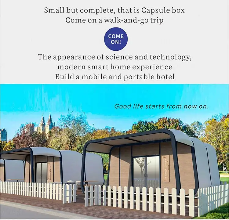 4M Outdoor Capsule House Commercial Space Pod Modular Box Tent