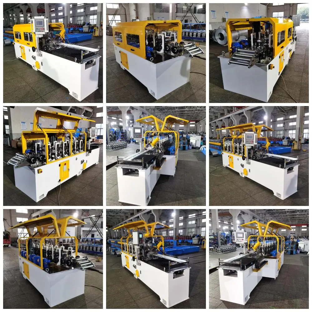 Fully Automatic Steel Framing Machine For House Building Light Steel ...