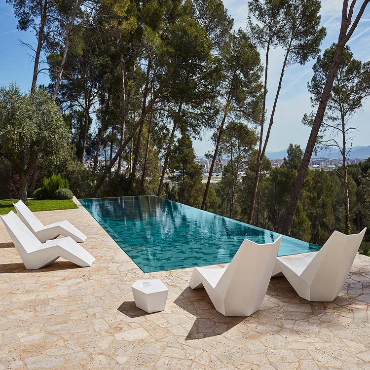 Modern Design Pool Tanning Ledge Chaise Sun Lounger Chair - Buy Tanning ...