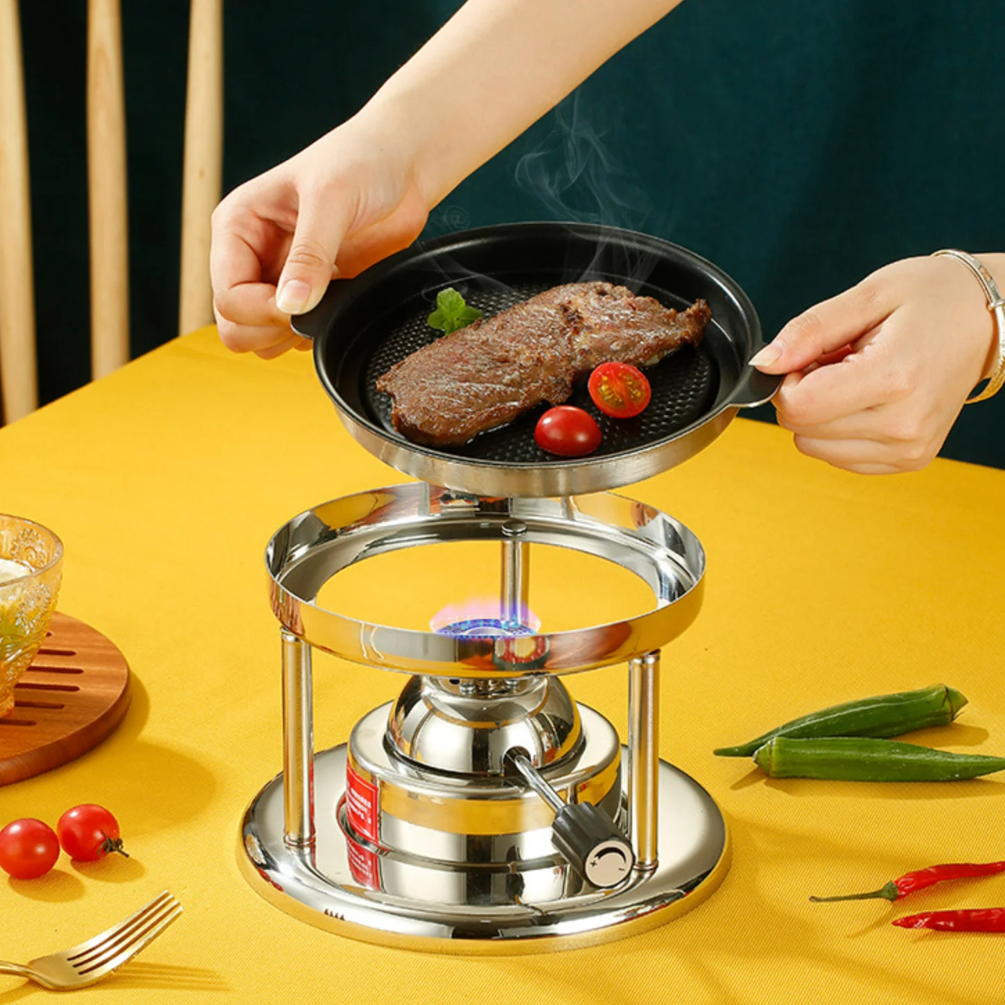 Portable Korean Barbecue Grill / Gas Barbecue Grill Outdoor - Buy ...
