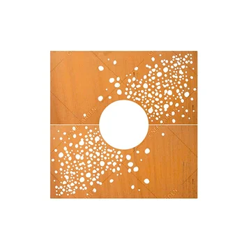 Decoration Garden Outdoor Corten Steel Tree Grate New Style Pattern ...