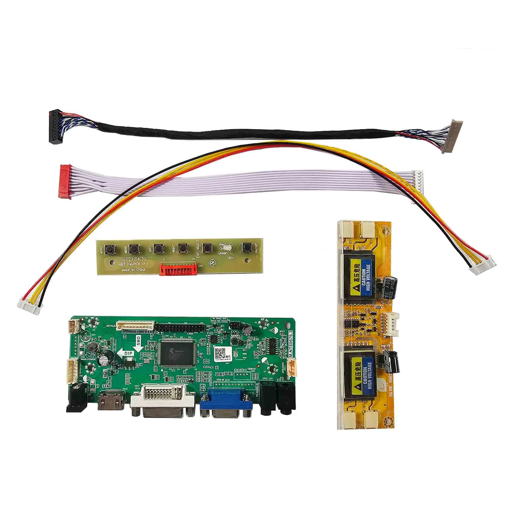 Universal Pcb Board Hd Mi Dvi Vga Audio 15inch Lcd Screen Controller ...