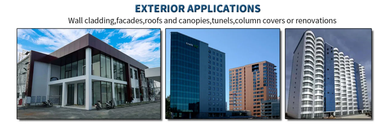 Silver Grey ACP Factory Alucobond Aluminium Wall Cladding Panels ACM Price