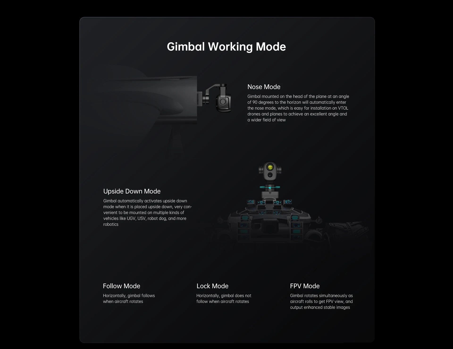 SIYI ZT6 Dual-Sensor 4K Yaw Axis 540-degree Rotation AI Enhanced Smart Recognition and Tracking ...