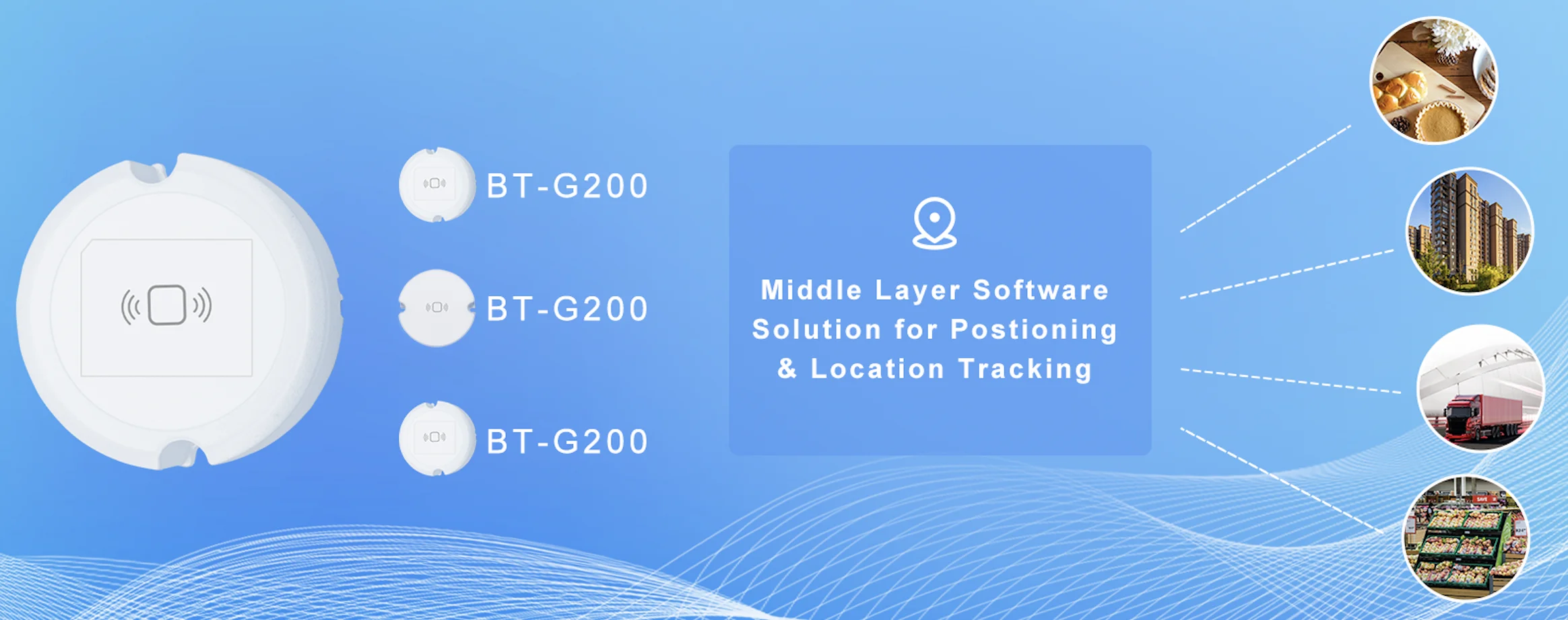 Customized Ibeacon Ble Positioning Base Station Low-power Waterproof ...