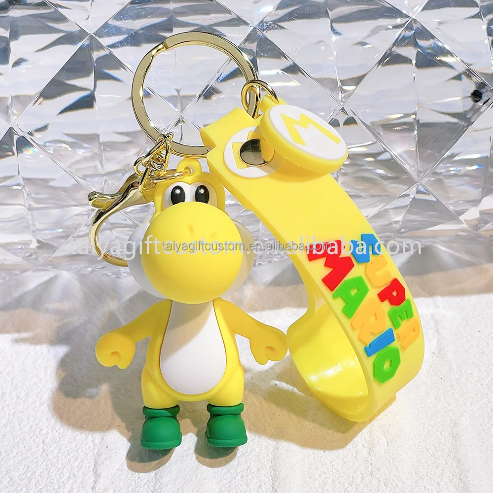 2023 Wholesale 3d Creative Ty-super Mario Gift Key Chain Gift For ...