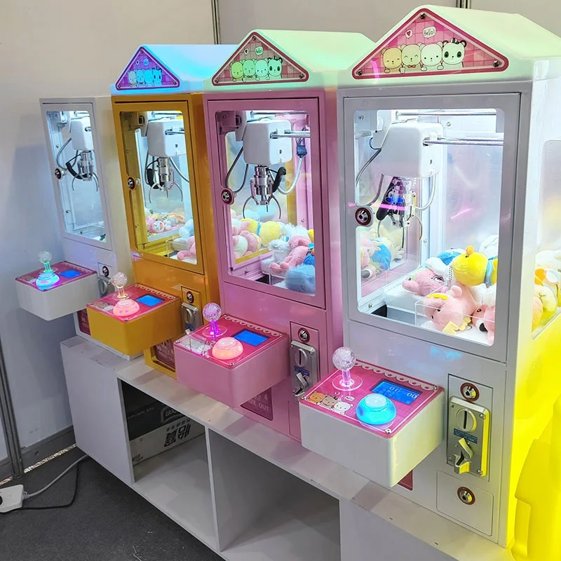 Indoor coin operated mini claw machines for sale table top small claw ...