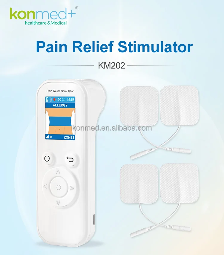 Pain Relief Therapy Device - Dual Channel Electric Stimulator