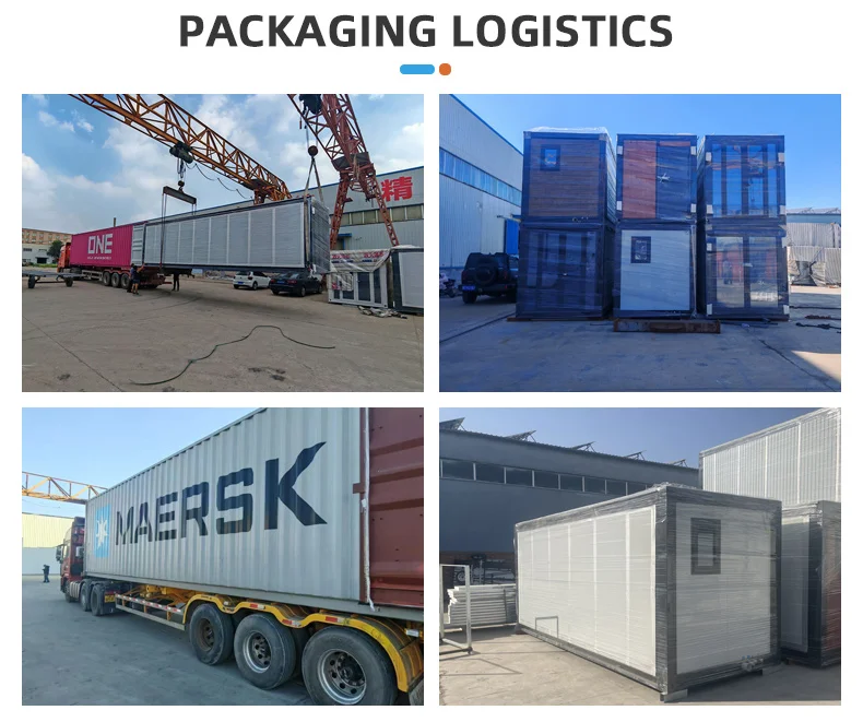 Prefab Container 40ft Modern Villa Expandable Container Prefabricated ...