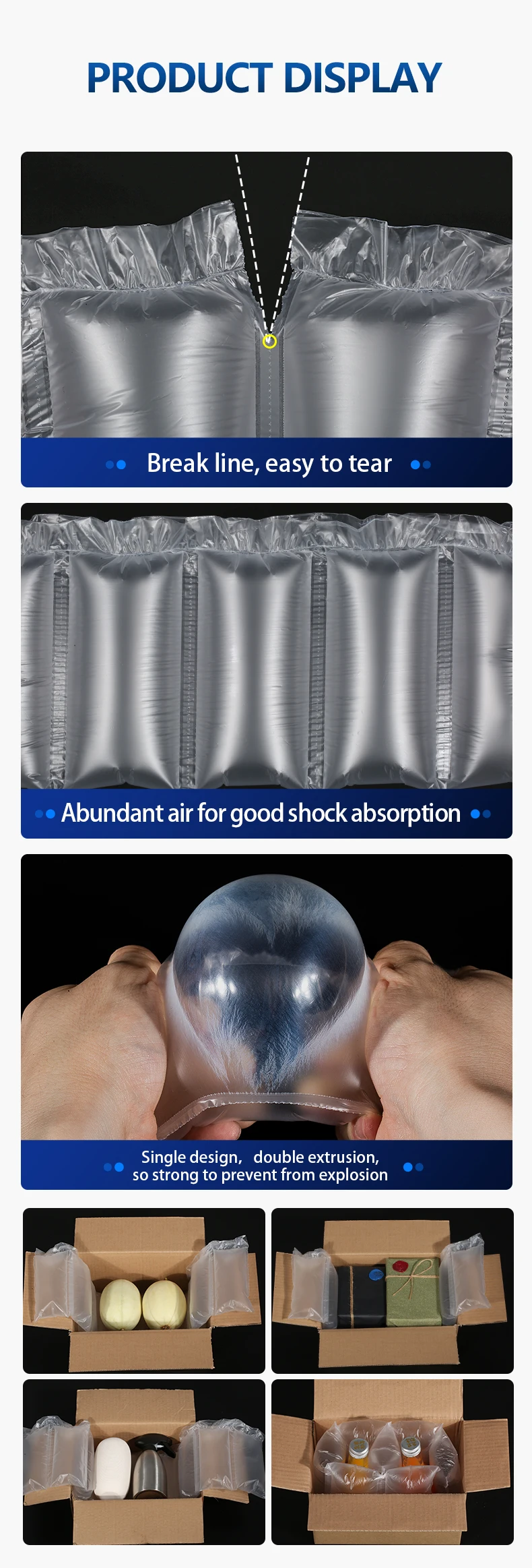 Void-Fill and Protective Packaging Buffer Plastic Packaging Material ...