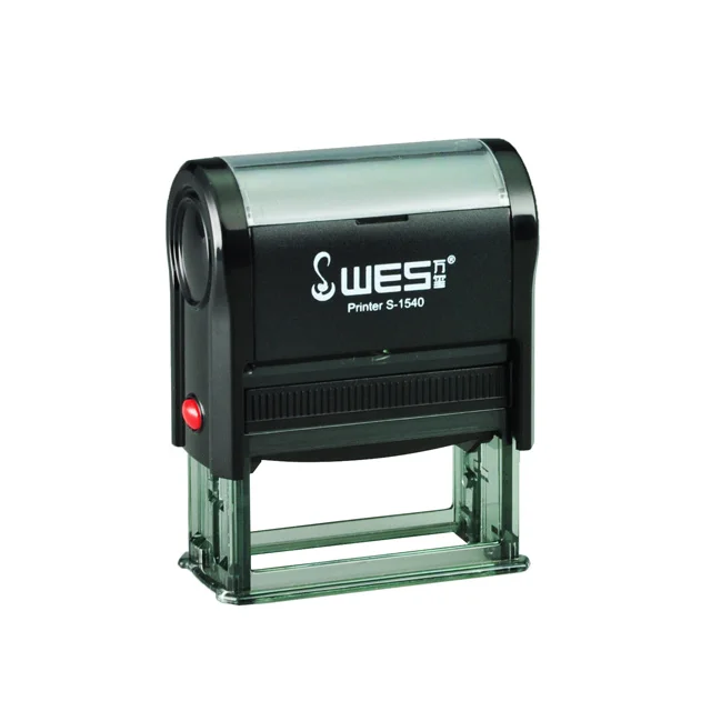 WES Make Self Inking Stamp - Germany Foam Pad, Delicate Ink