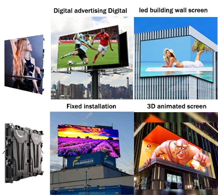 Outdoor LED Display Panels - High Brightness & Full Color
