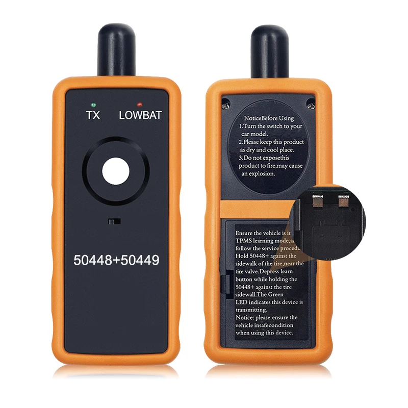 2-in-1 Tpms Tire Pressure Monitor Sensor Scanner El-50449 Activation ...