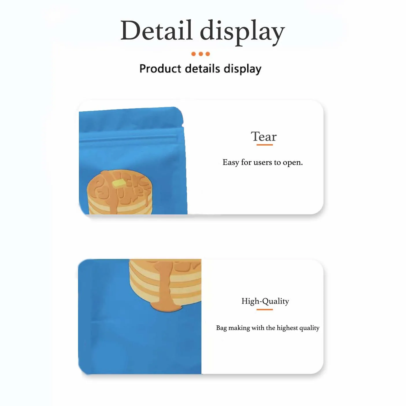 In Stock Gummy Resealable Smell Proof Zipper Plastic Cut Out Bag One Up ...