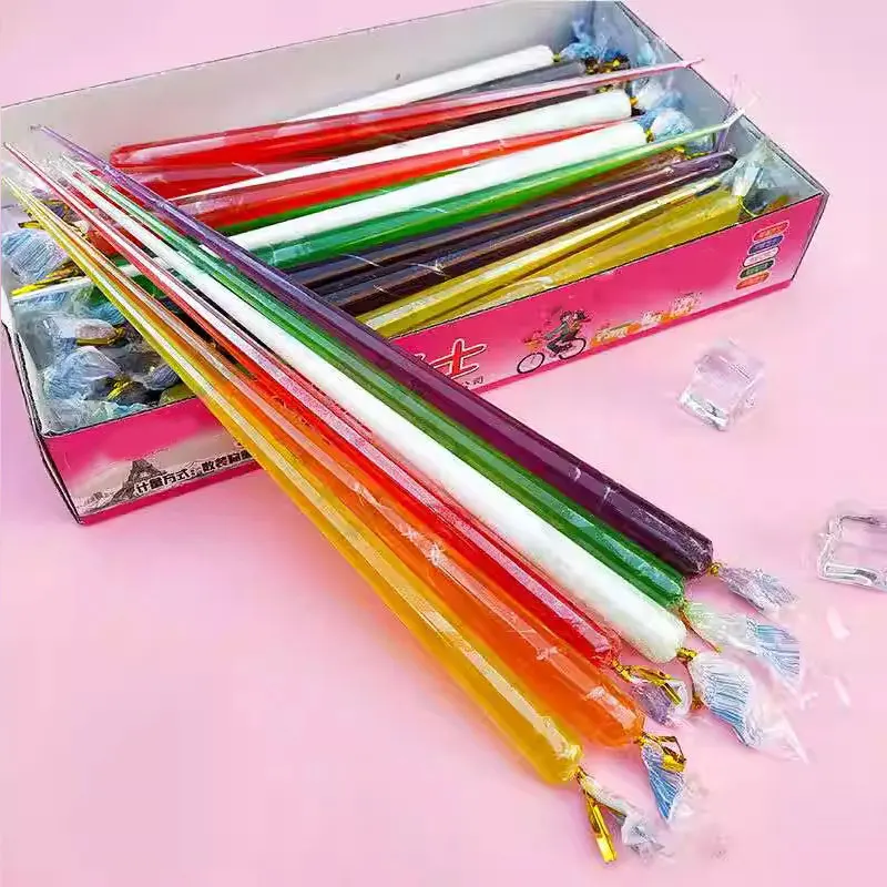Multi Colored Toy Candy Pen Liquid Fruity Jelly Jam Drop With Soft ...