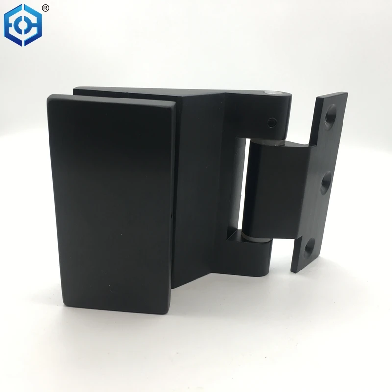 Wall Mounted Glass Door Hinge With Stick-on Cover Plate Is Suitable For ...