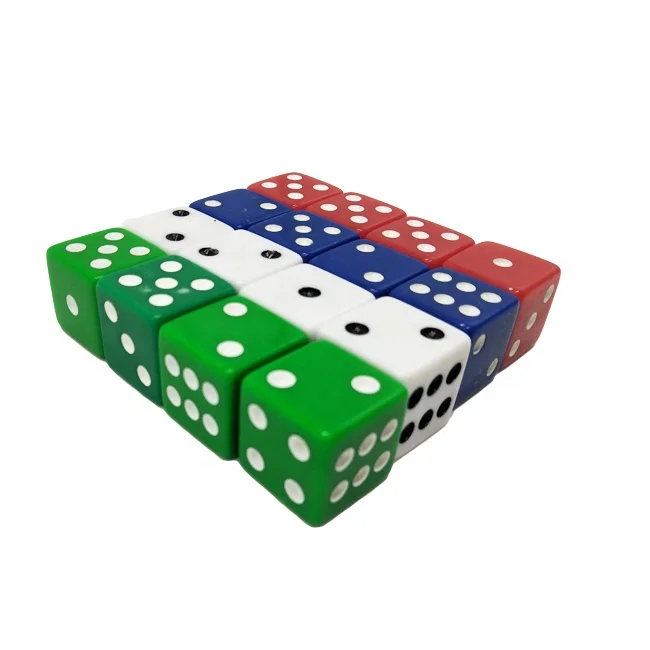 colourful dice