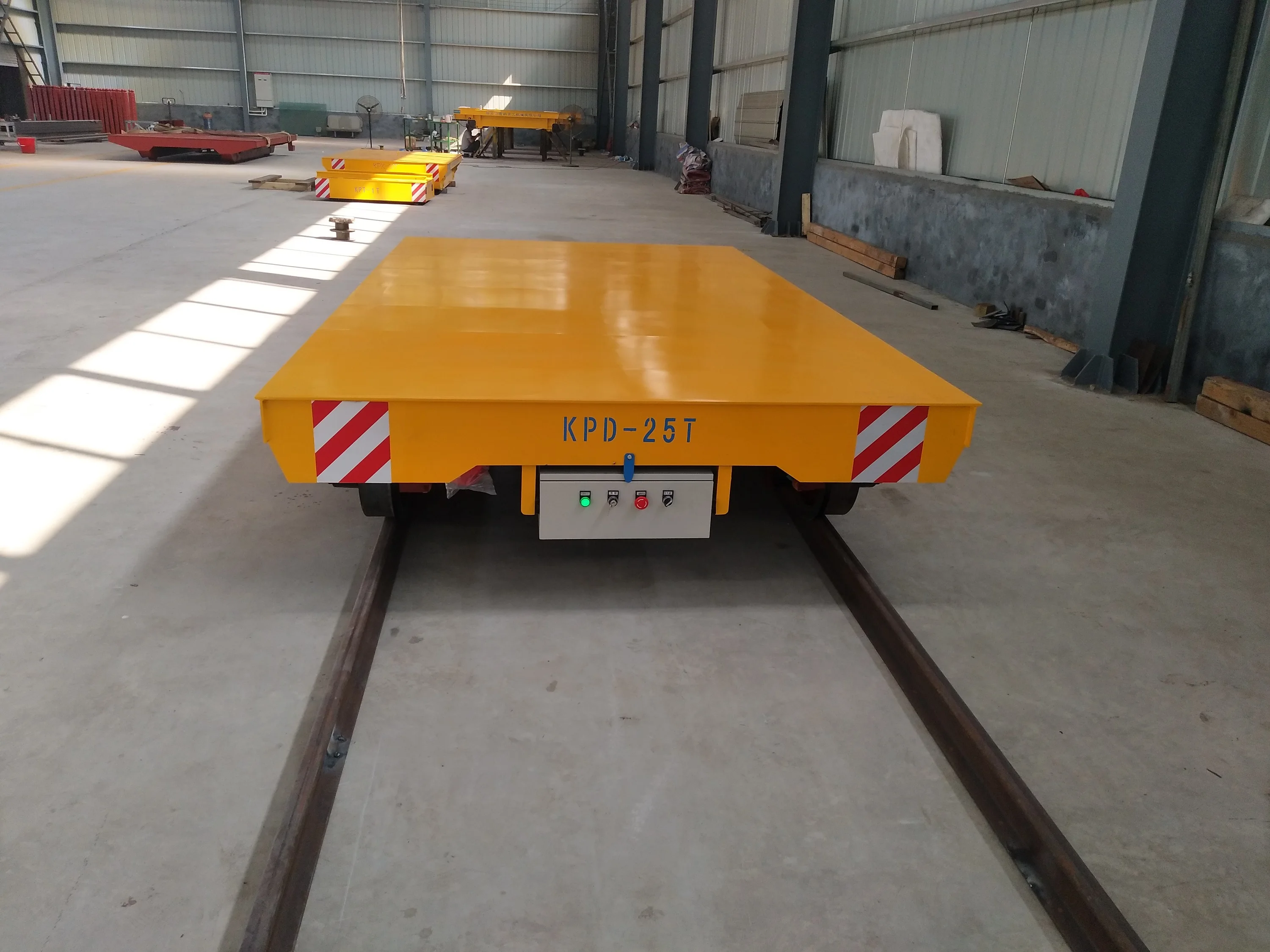 Rail Road Trolley 25 Ton Battery Transfer Cart Bogie Flat Wagons ...