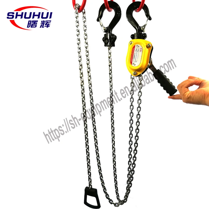 HSH-L Type Mini Chain Ratchet Wire Rope Lever Hoist for Sale 3Ton ...
