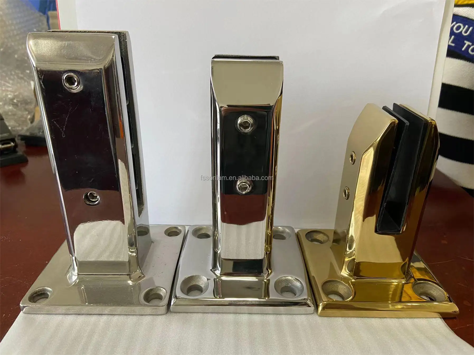 Stainless Steel Glass Clamp Swimming Pool Fence Spigot Balcony Glass ...