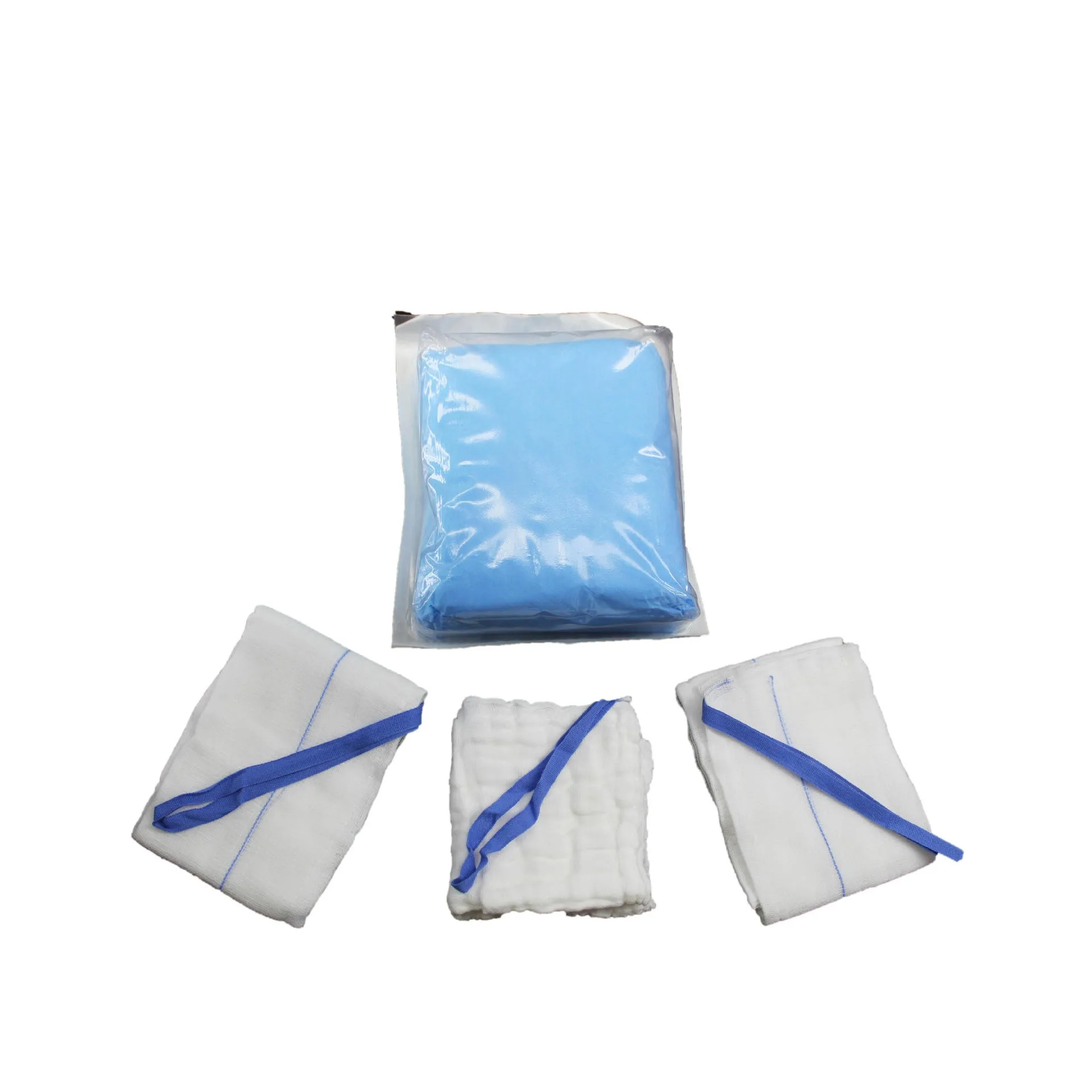 Surgical Sterile Laparotomy Abdominal Gauze Pad Lap Sponge - Buy ...