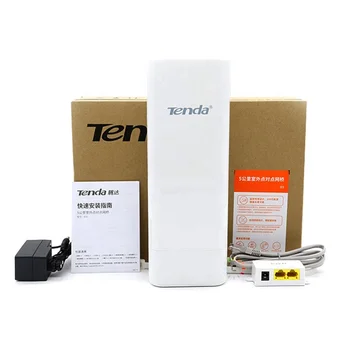 Tenda O3 Wireless Cpe 2.4ghz 5km Automatic Bridging Poe Power Supply ...