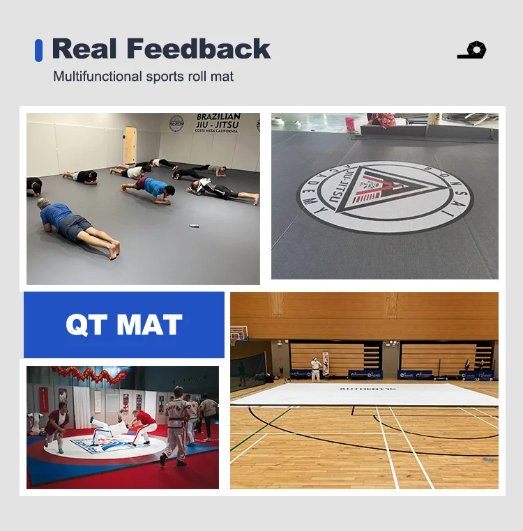 Top-quality XPE Roll Out Mat for Judo & Martial Arts Training