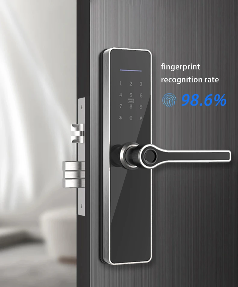 AAA Battery Powered Digital Lock - Smart NFC Door Lock