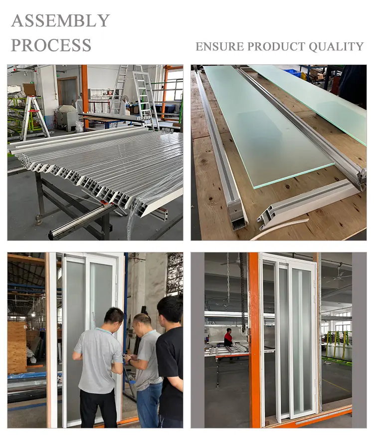 Aluminum Folding Hinge for Interior Glass Doors - Save Space
