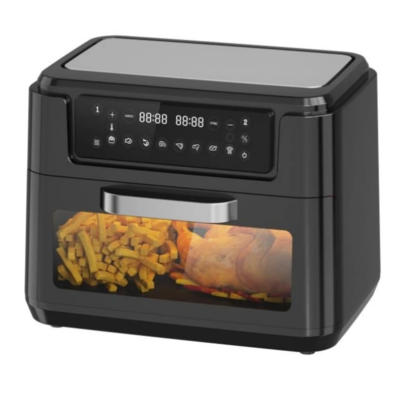 12L Big Capacity Touch Screen Panel Digital Control Air Fryer Oven With ...