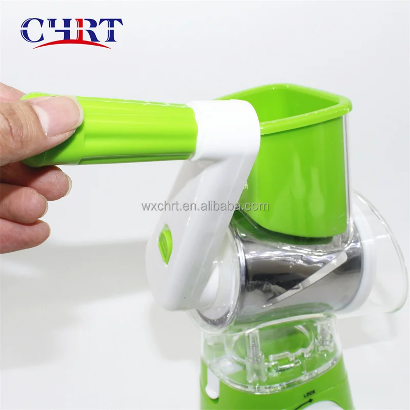 CHRT 2022 3-In1 Spinning Hand-Cranked Manual Carrot Shredder