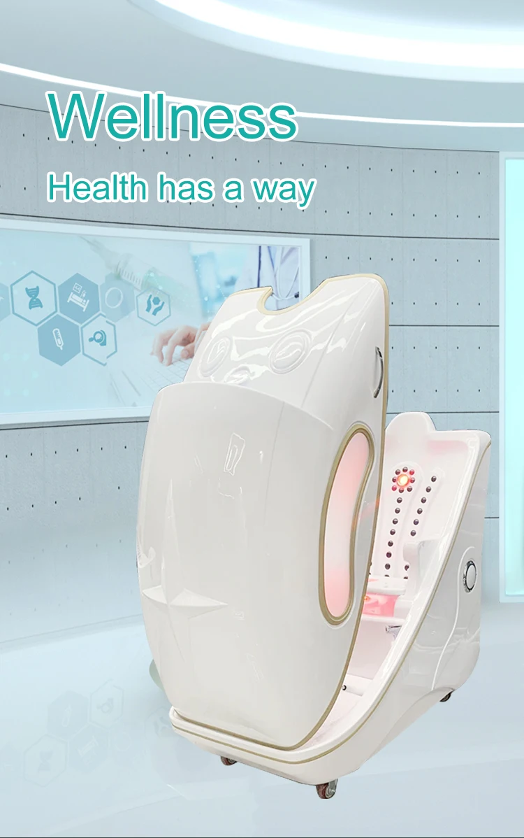 Btws New Far Infrared Full Body Steam Pod Sauna Spa Capsule