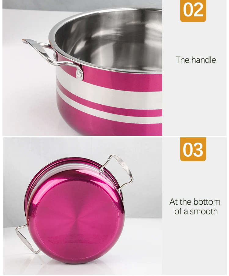 High Quality Korean Stainless Steel Cookware Set