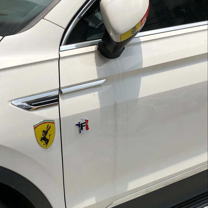 Many Nation Flag Metal Car Stickers On Stick Cheap Price Aluminum ...