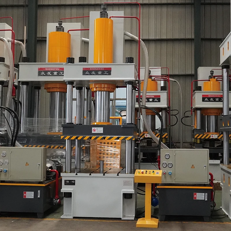 200 Tons Four Columns Hydraulic Press Small Metal Stretching Machine ...