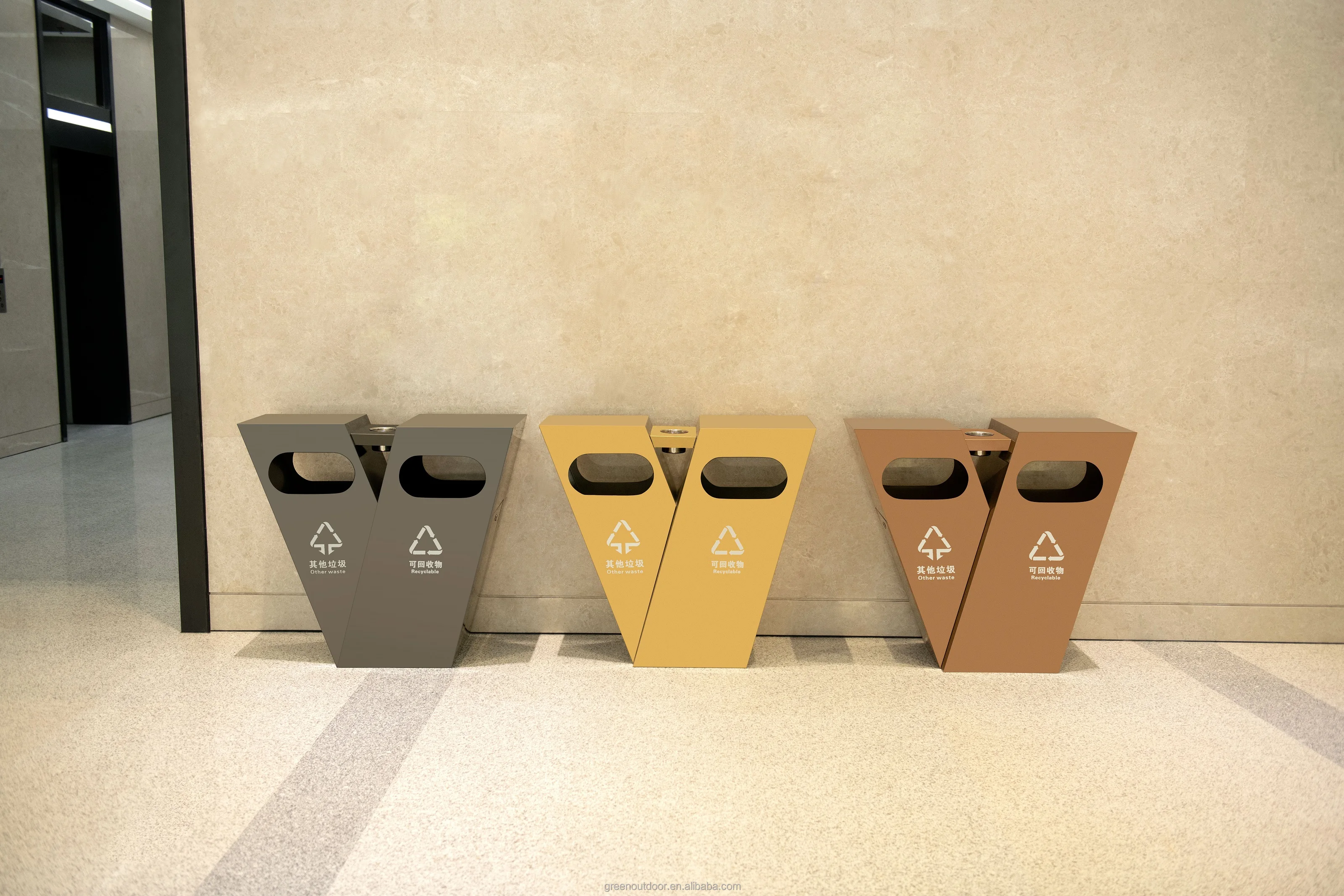 Food Waste Basket Garbage Trash Can Stainless Steel Recycling For ...