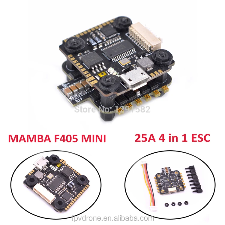 Mamba F405 Mini F4 Flight Controller Integrated Osd 5v 1a Bec & 4 In 1 ...