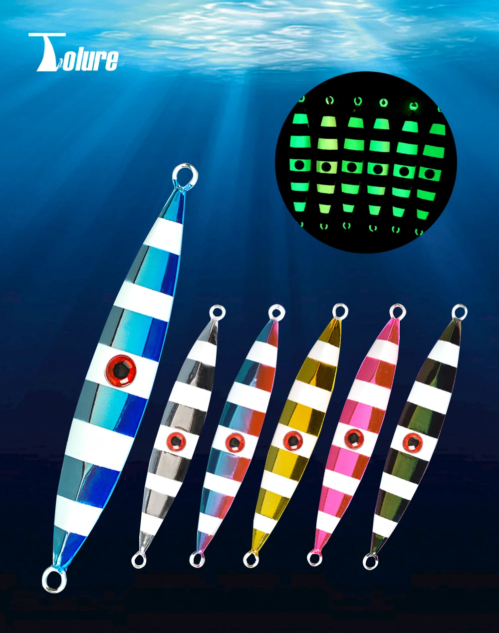 40g-500g Trout Sardine Shape Saltwater Stream Deap Sea Sinking ...