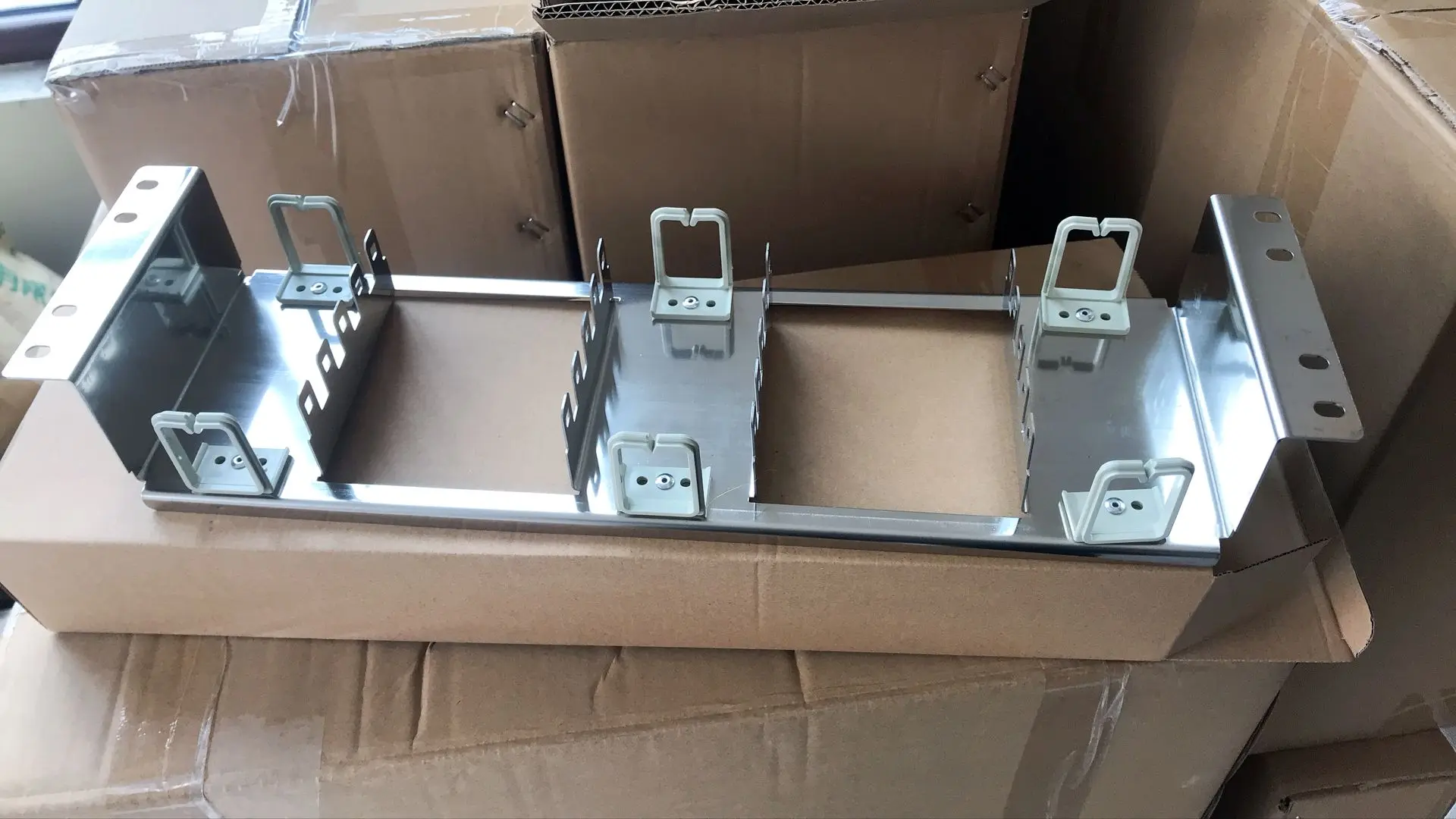 19 Inch 3u 201 Stainless Steel Back Mount Frame 150 Pairs Krone Module ...