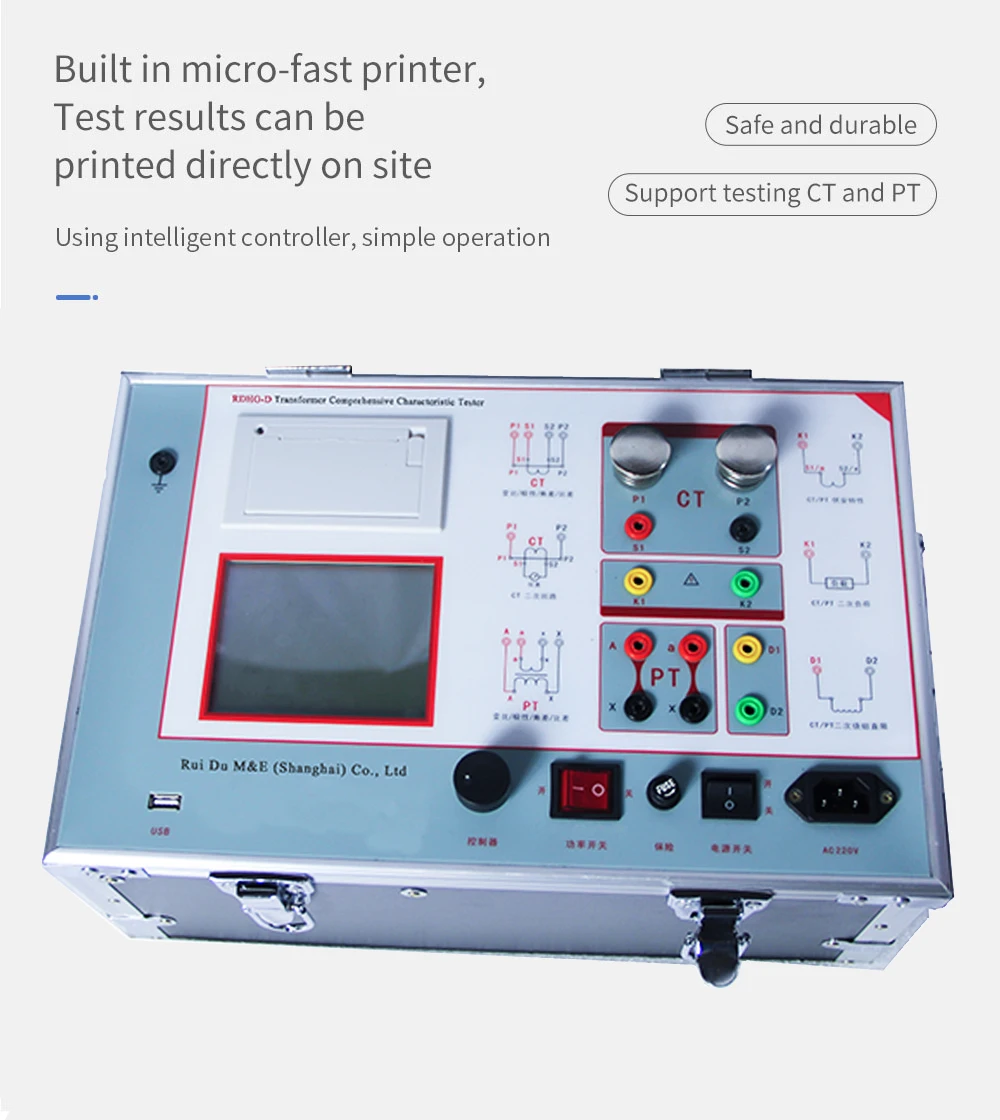 High Accuracy Ct Analyzer / Current Transformer Analysis Equipment ...