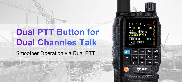 TID TD-H3 Ham Radio - Multi-Band Two Way Communication