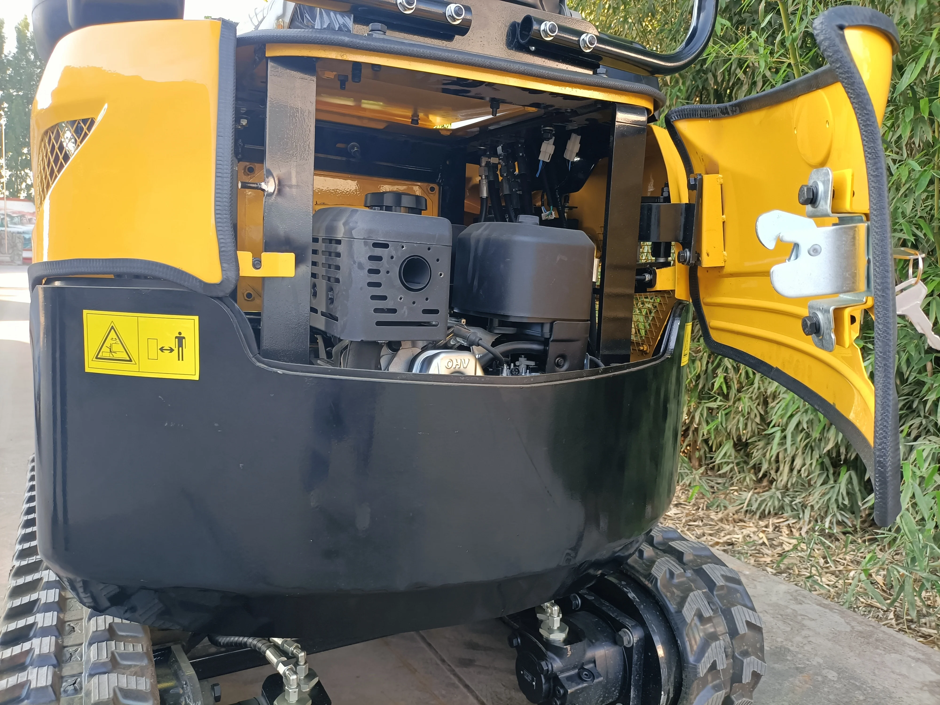 Hydraulic Cylinder Mini Excavator 3 Ton Mini Digger diesel Oil ...