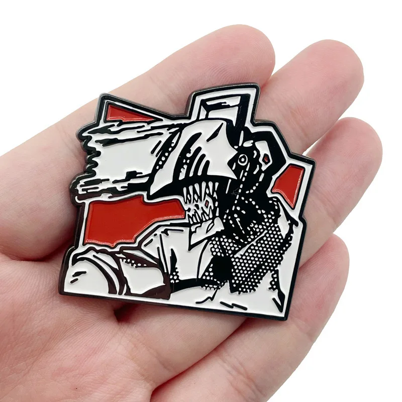 Anime Chainsaw Man Pins Special Medal Cute Anime Anima Badges Button ...
