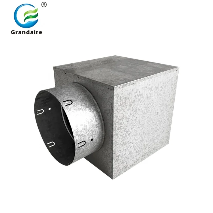 Air conditioning diffuser plenum cushion box uni boot in any size with ...