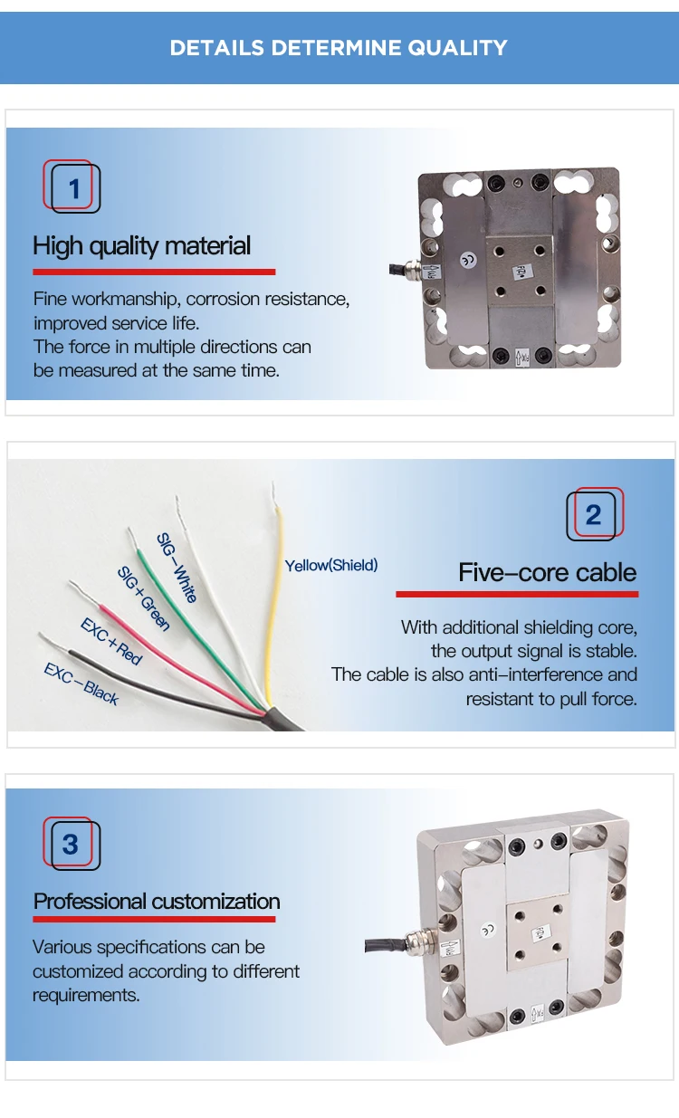 Multi-axis Load Cell - Precision Force Sensors for Automation